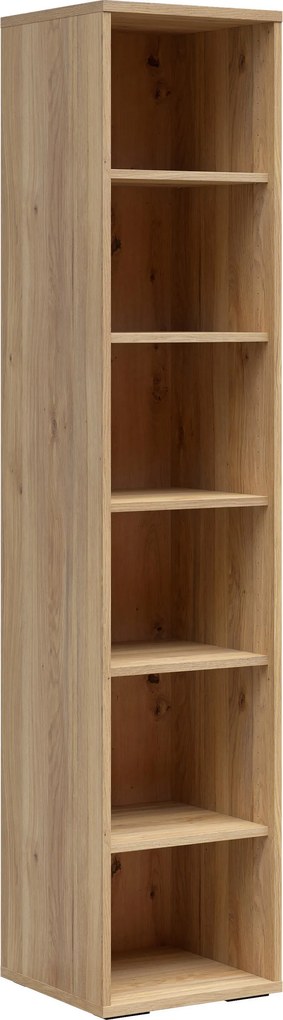 XXXLutz REGÁL NA DOKUMENTY, barvy dubu, 42/198/41 cm Carryhome - Regály na šanony - 002427031604