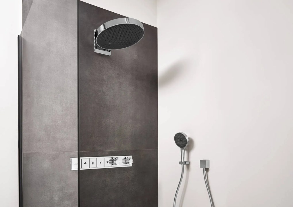 Hansgrohe RainSelect, baterie pod omítku na 4 spotřebiče, chromová, 15382000