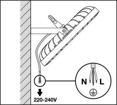 LED svítidlo LEDVANCE High Bay Value 225W 27000lm 4000K IP65