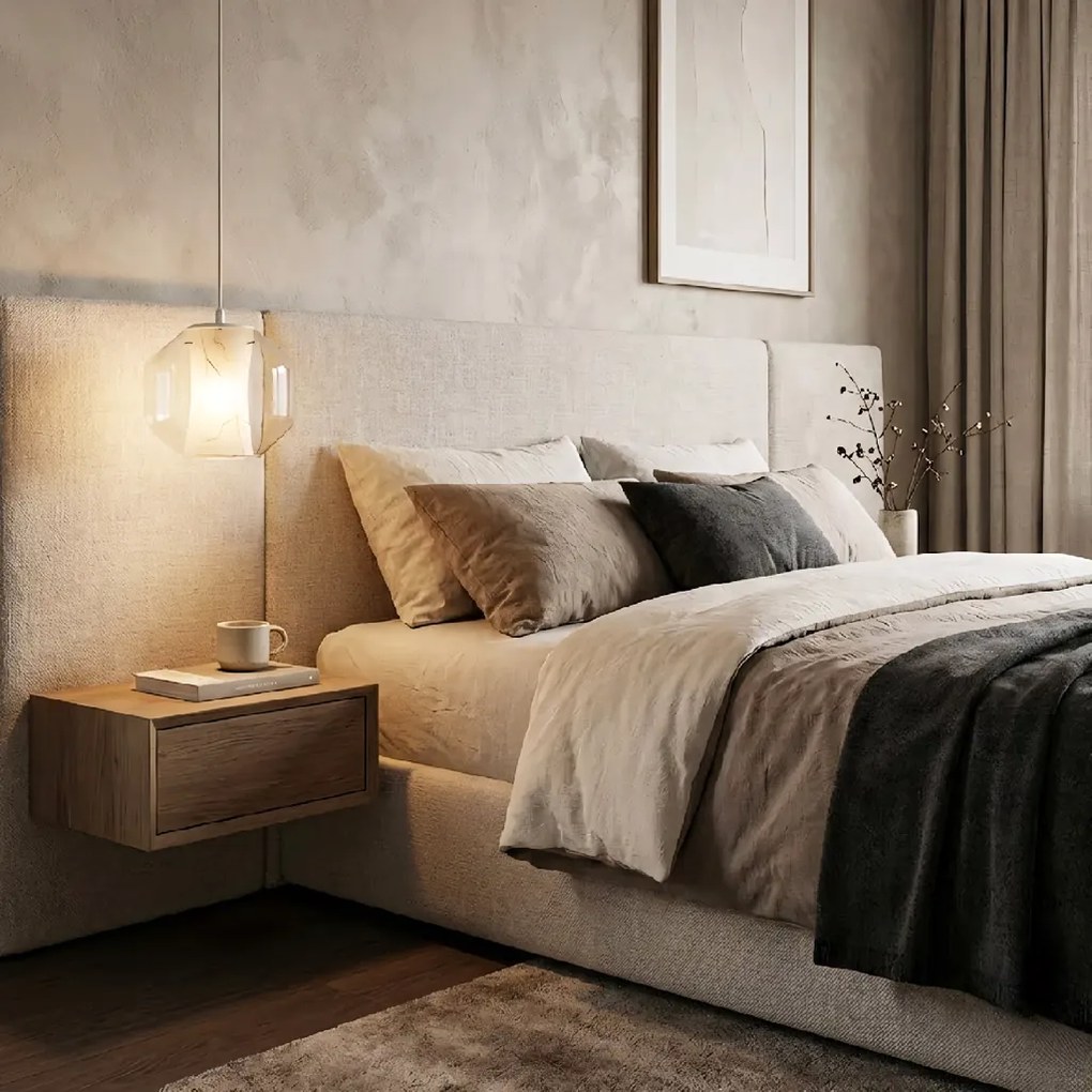 Toolight - závěsné svítidlo MARBLE E27 60W APP908-1CP, imitace mramoru, OSW-06674