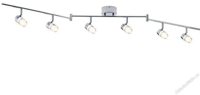 P 60386 Spot LED 6x3,2W Bowl 230V, chrom - PAULMANN