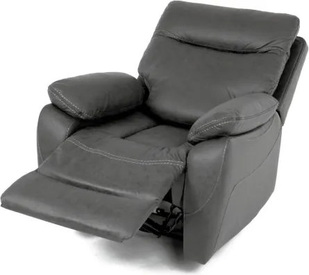 Polohovací křeslo šedé, elektrické TV-4094 GREY3
