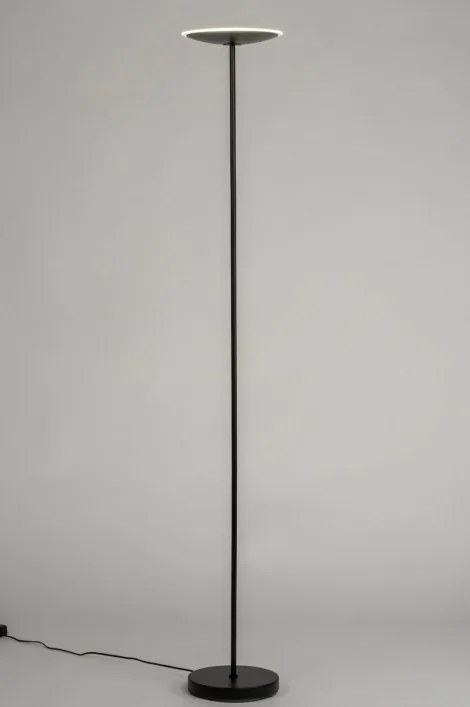 Stojací designová LED lampa se stmívačem Opus Black