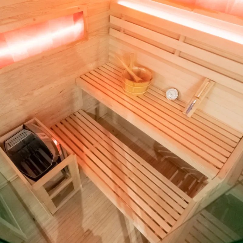BPS-koupelny Finská sauna Relax HYD-6194 150x150, 4-5 osob