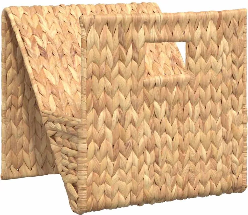 Stojan na časopisy 31 x 31 x 31 cm vodní hyacint 245494