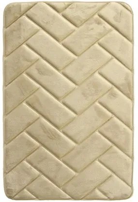 Koupelnová předložka 3D 7288 beige (Varianta: 40 x 50 cm)