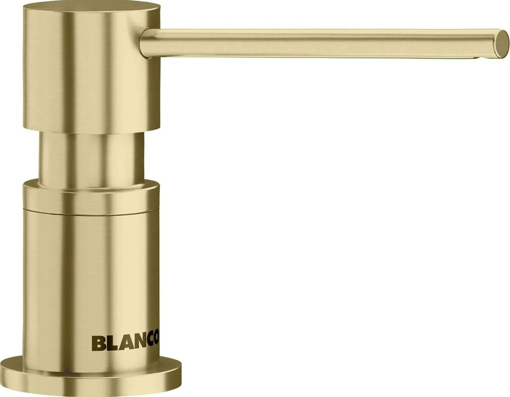 Blanco - Dávkovač saponátu Lato, saténově zlatá 526699