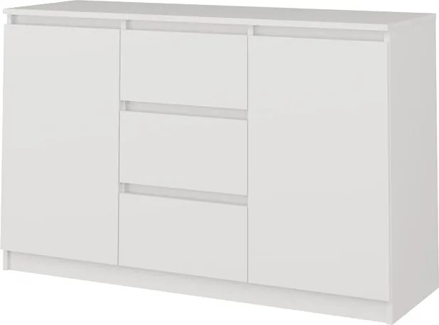FALCO Komoda Malvína 2D3S 120 bílá
