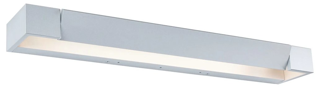 Paulmann 71207 Lucille, mat hliníkové nástěnné svítidlo s nastavitelným směrem svícení, 17W LED 2700K tříkrokové stmívání, 60cm, IP44