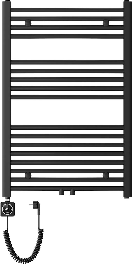 Mexen Ares, elektrické topné těleso 900 x 600 mm, 400 W, černá, W102-5900-600-6400-70