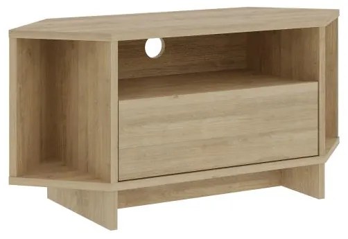 Rohový TV stolek Houseland Viva dub safírový