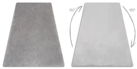 Kusový koberec pratelný POSH Shaggy, plyšový, tlustý, protiskluzový šedá velikost 120x160 cm | krásné koberce cz