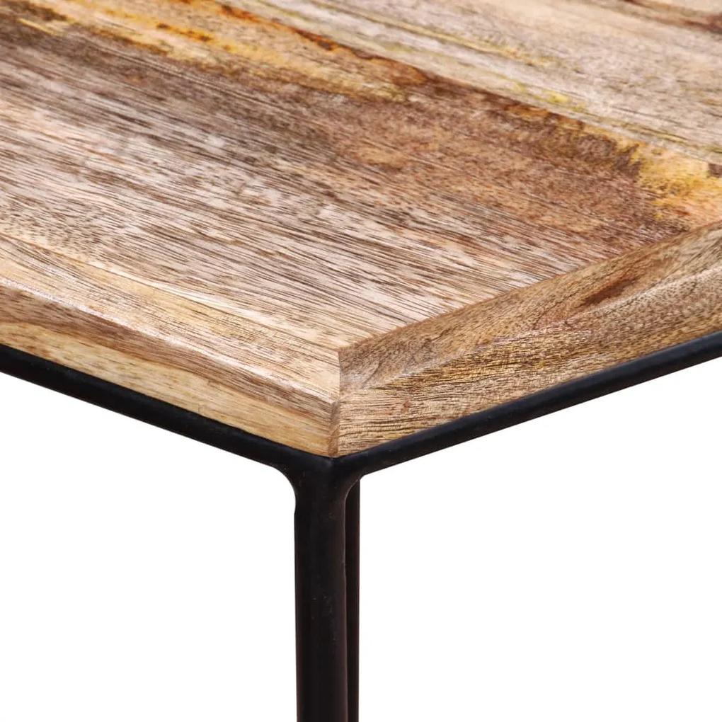 Konferenční stolek masivní mangovníkové dřevo 56 x 48 x 40 cm - Default Title