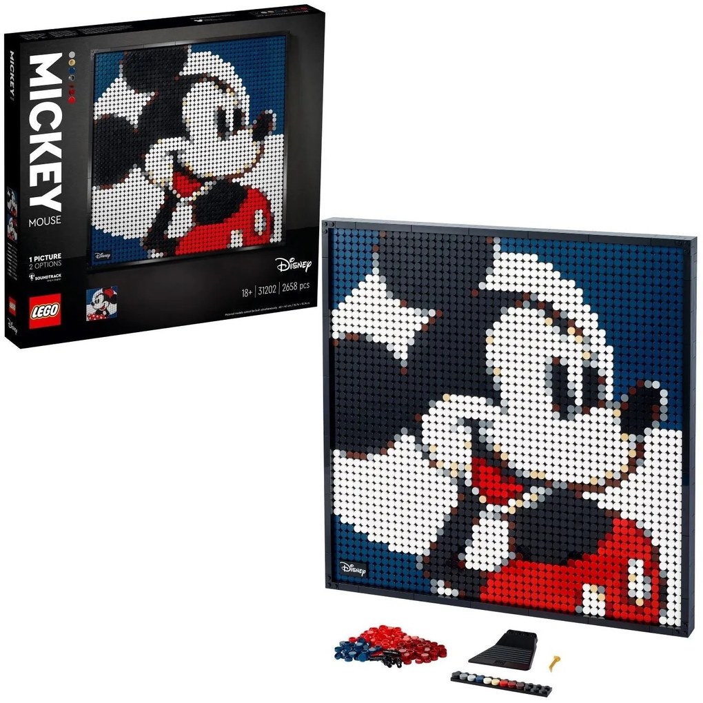 Lego stavebnice lego art 31202 disney's mickey mouse
