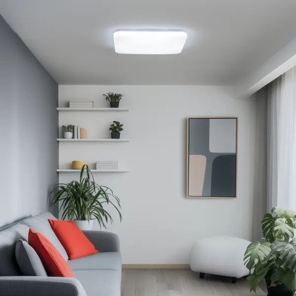 Brilagi - LED Stm. strop. svítidlo SMART LED/36W/230V 53x53 cm Wi-Fi Tuya + DO
