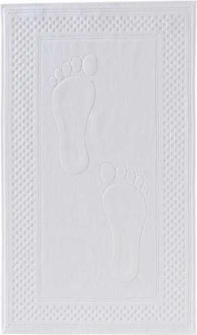 Soft Cotton Koupelnová předložka STEP 50x90 cm Bílá