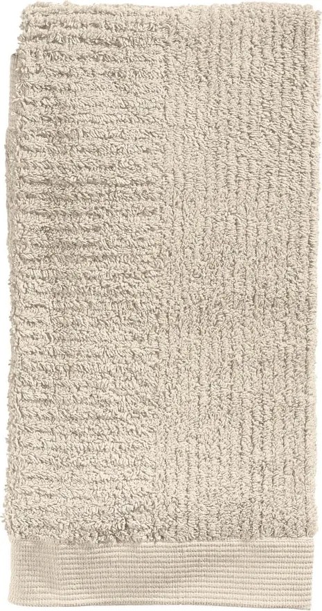 Krémový froté bavlněný ručník 50x100 cm Classic – Zone