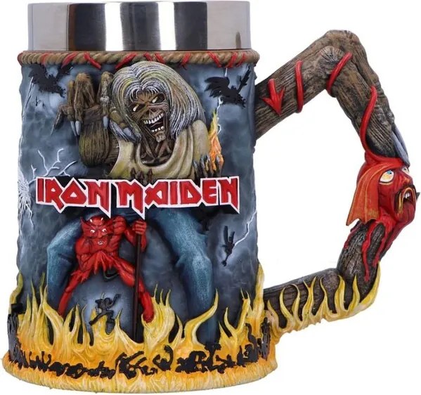 Iron Maiden korbel The Number of The Beast Vícebarevná