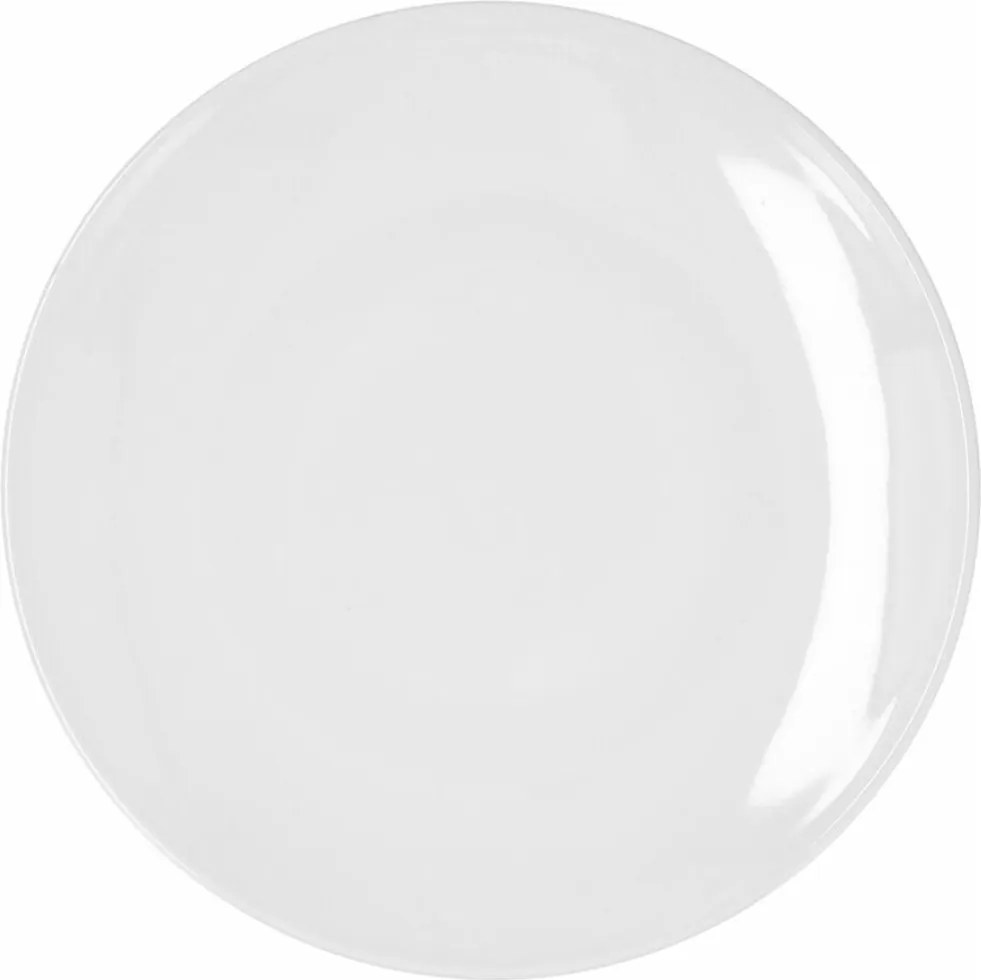 Plochý talíř Bidasoa Glacial Coupe Bílý Keramika Ø 30 cm (4 Kusů) (Pack