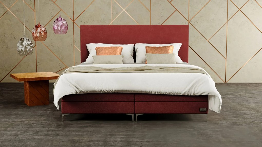 Materasso Kontinentální čalouněná postel SIRIUS boxspring ROZMĚR: 2x (80x200) cm - boxspring