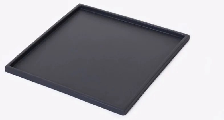 UNDO, hranatá podložka, sklolaminát, 44 * 44 cm, antracit