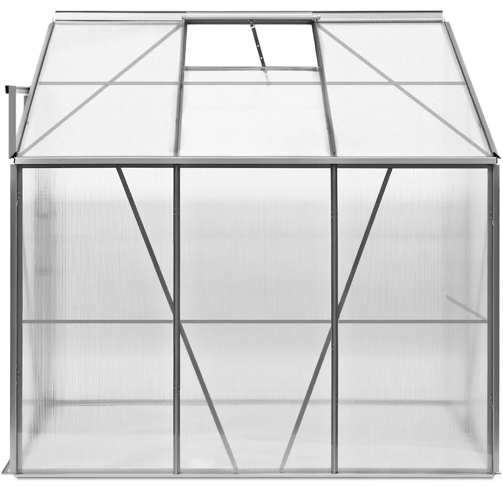Deuba Zahradní skleník - 192 x 127 x 202 - plocha 2,3 m² - objem 3,65 m³ + základna