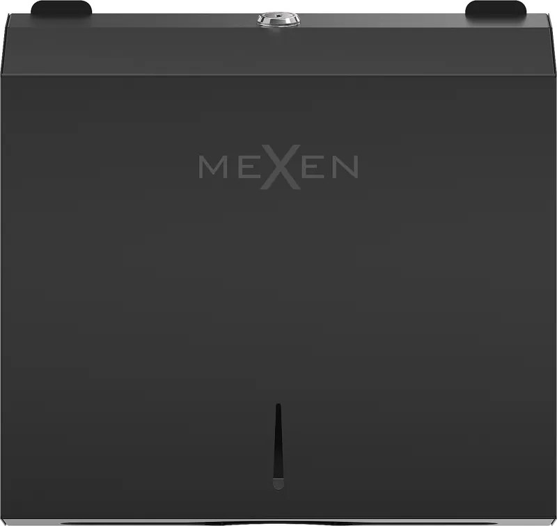 Mexen Verno-L, zásobník papírových ručníků, černá matná, 70K410-70