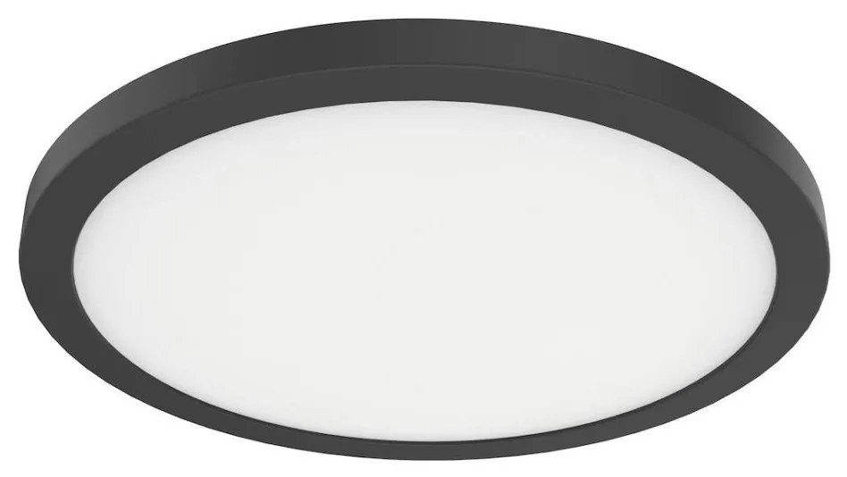 LED Stropní svítidlo EVORA LED/24W/230V 3000/4000/6000K pr. 30 cm černá