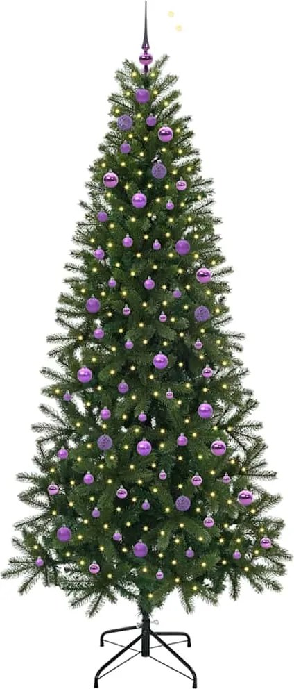 Umělý vánoční stromeček Zelená 240 cm PE a PVC 3397386