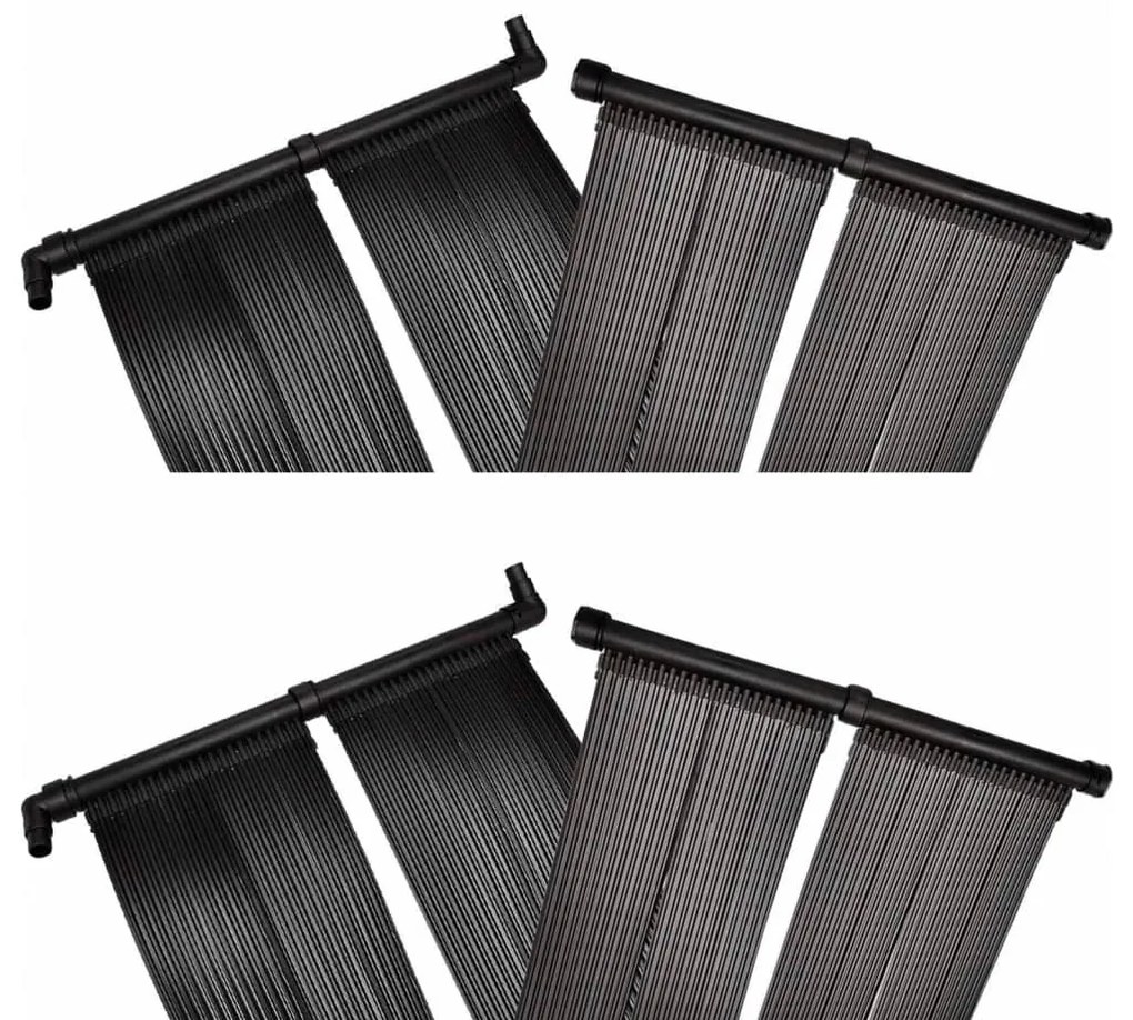 Solární ohřívač bazénu panel 4 ks 80 x 620 cm 3079659
