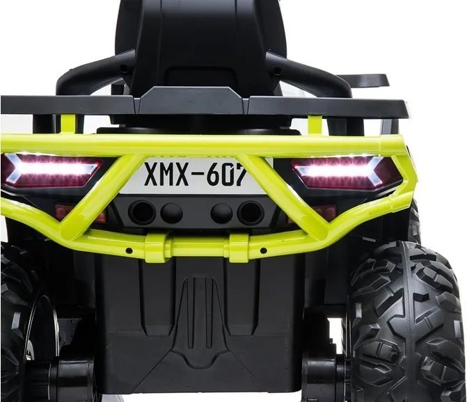 LEAN CARS Elektrická čtyřkolka XMX607 LED bílá