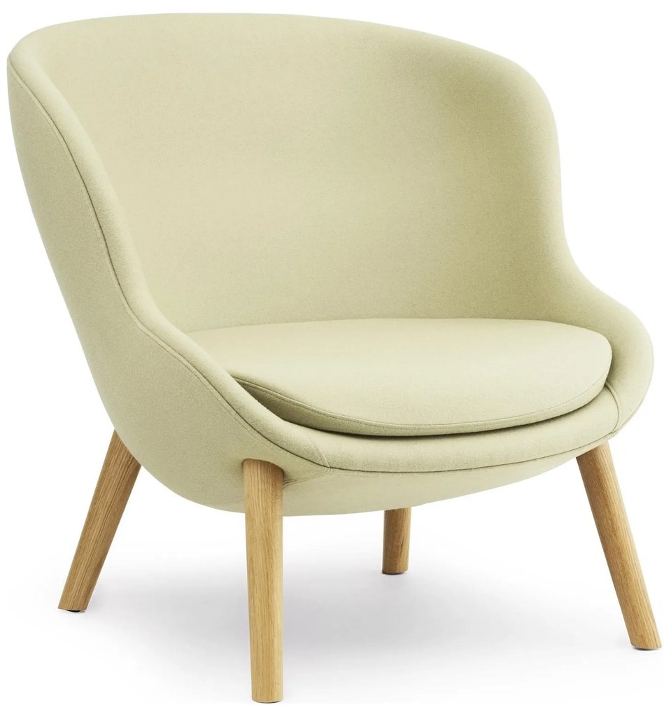 Normann Copenhagen designová křesla Hyg Lounge Chair Low Wood