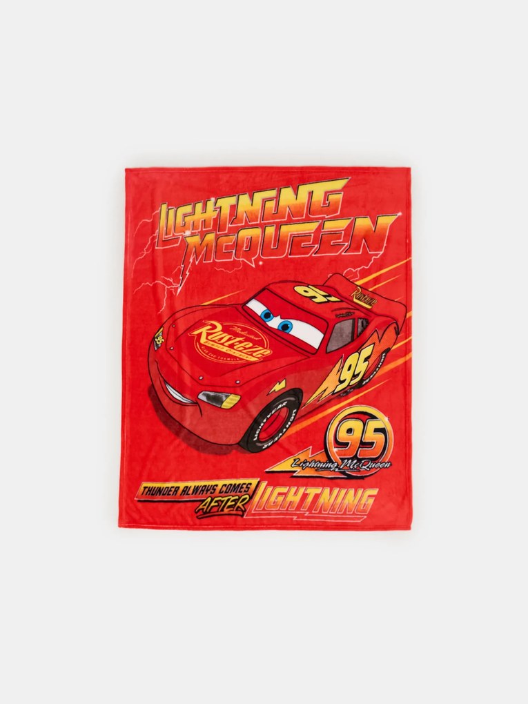 Sinsay - Dětská deka Cars - červená