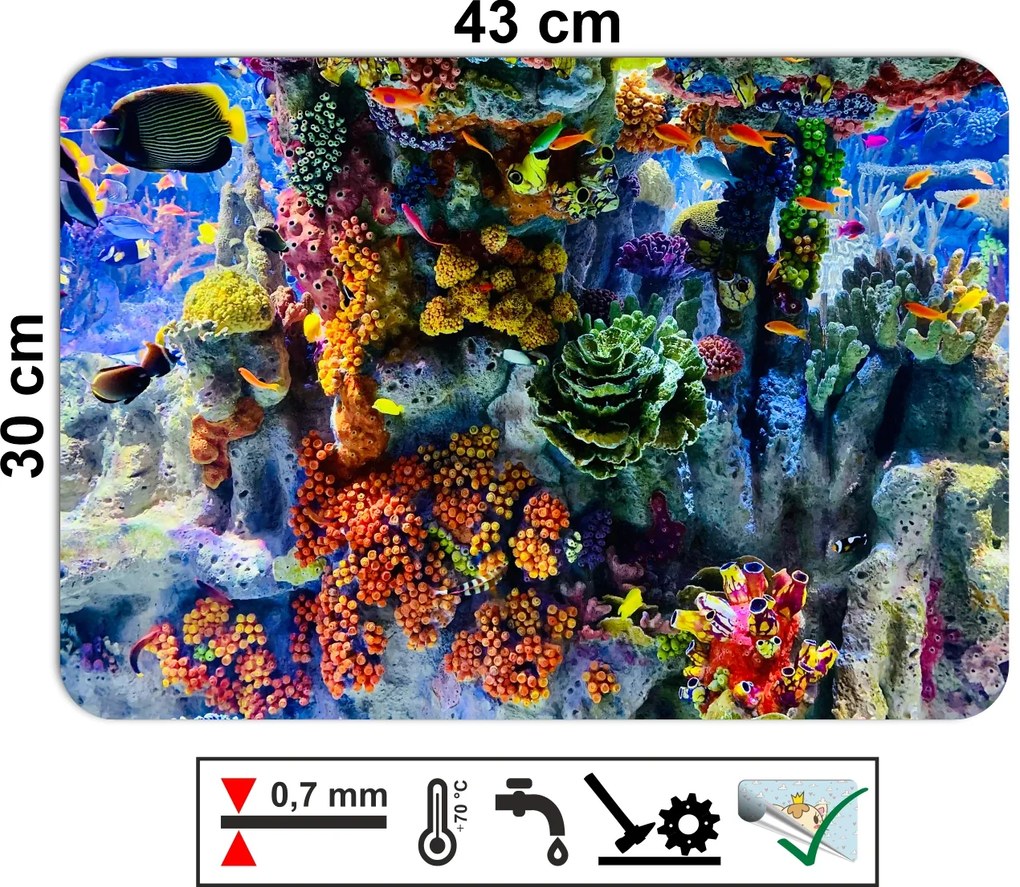 PokojovaDekorace.cz, Prostírání - 391, Ryby, 43x30cm