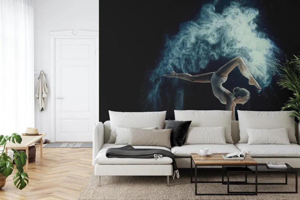 Fototapeta Gymnastka Během Představení Hladký vinyl 135x90