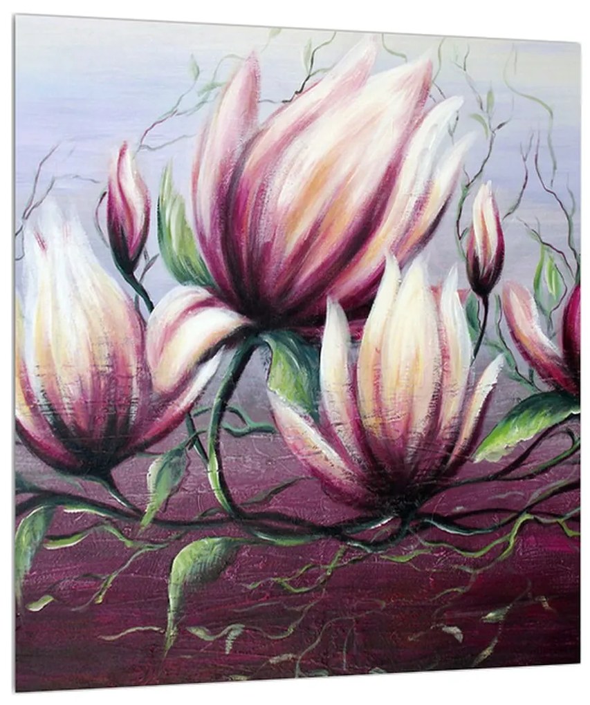 Obraz květů (30x30 cm)