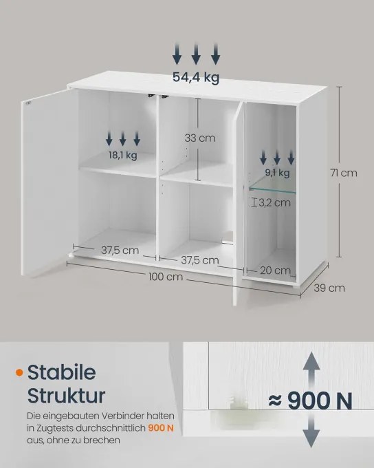 Úložná skříňka BBK372W01
