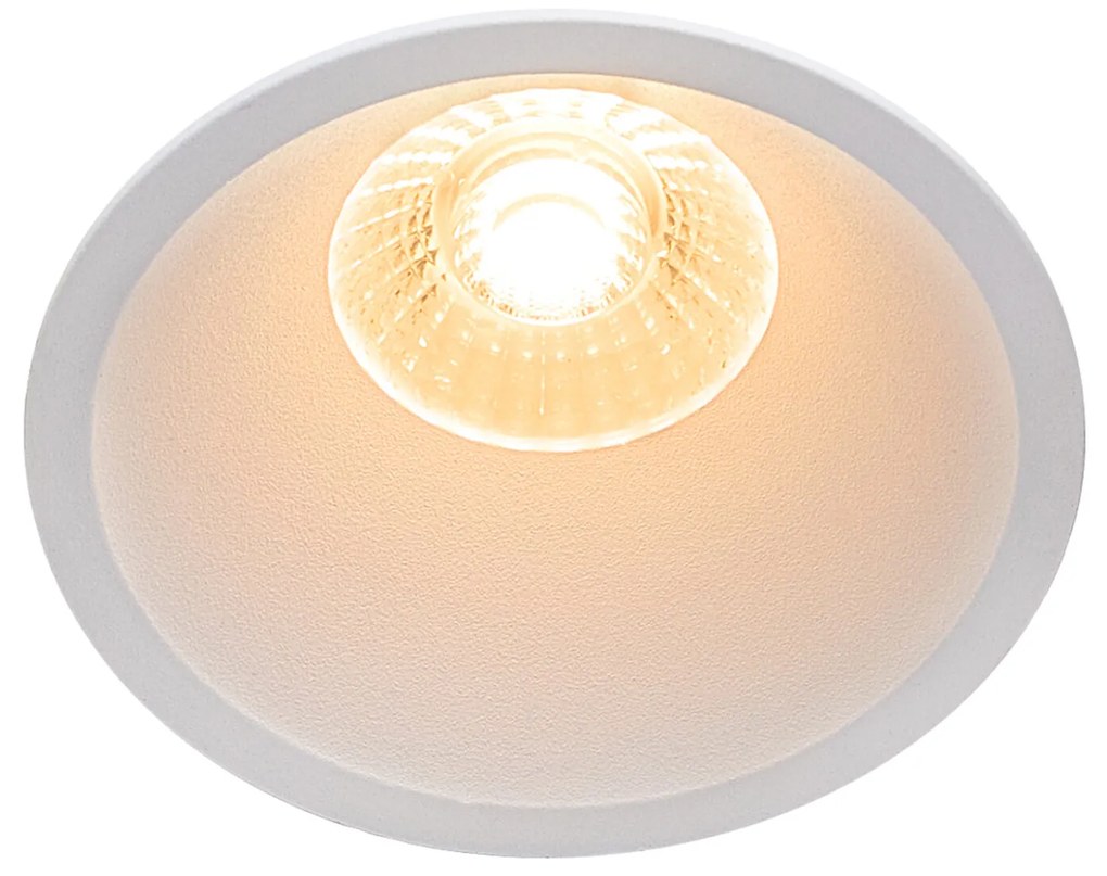 Nordlux 2310340001 Albric, bílá bodovka LED 8W 2700K, IP44