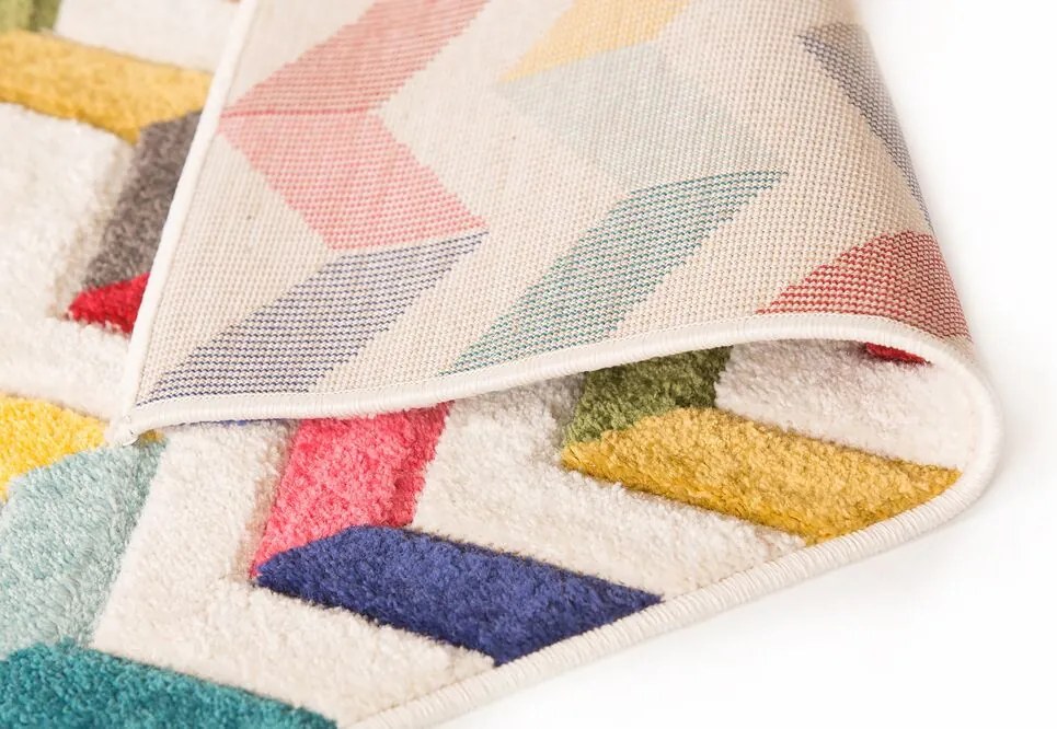 Flair Rugs, Běhoun Spectrum Bolero Multi, 66x230, vícebarevná, chodba / předsíň