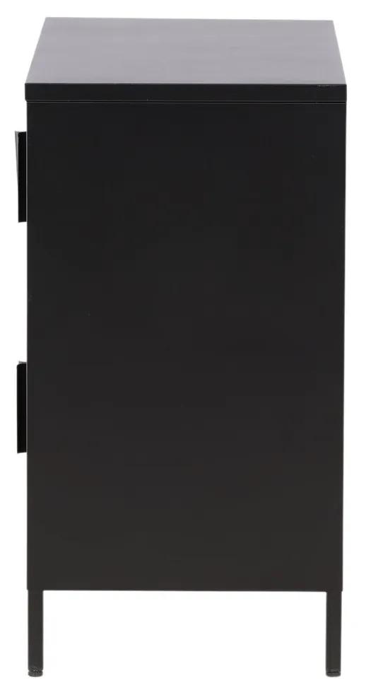 Skříňka Nett, černá, 90x75