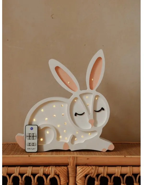 Little Lights Lampa Bunny Snow White