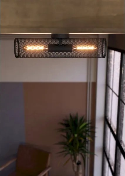 Eglo 43535 - Nástěnné svítidlo REDCLIFFE 2xE27/40W/230V