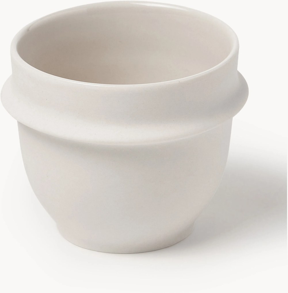 Sada porcelánových pohárků na espresso's reaktivní glazurou Dune, 2 díly
