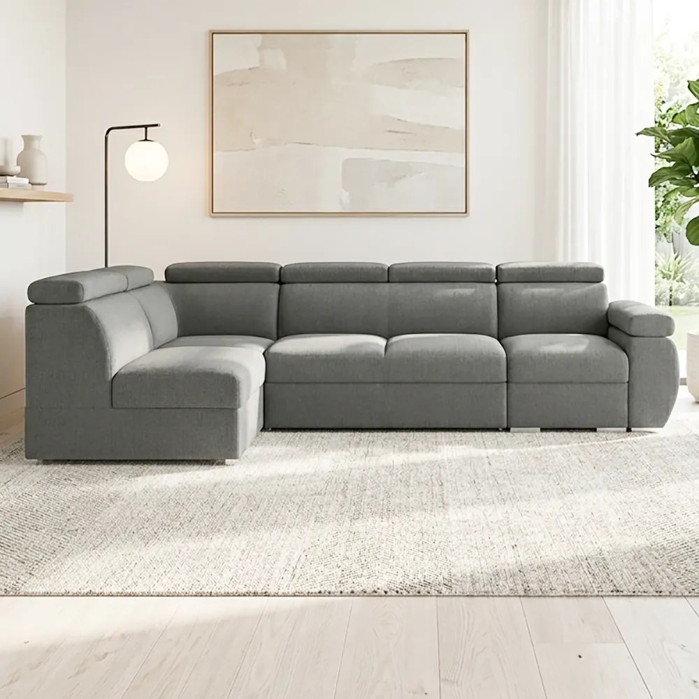 Sedací souprava BASTON | 180x320 cm | rozkládací + úložný prostor | VÝBĚR TKANIN