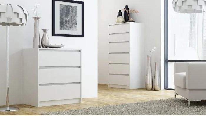 Komoda KARIN K3 bílá