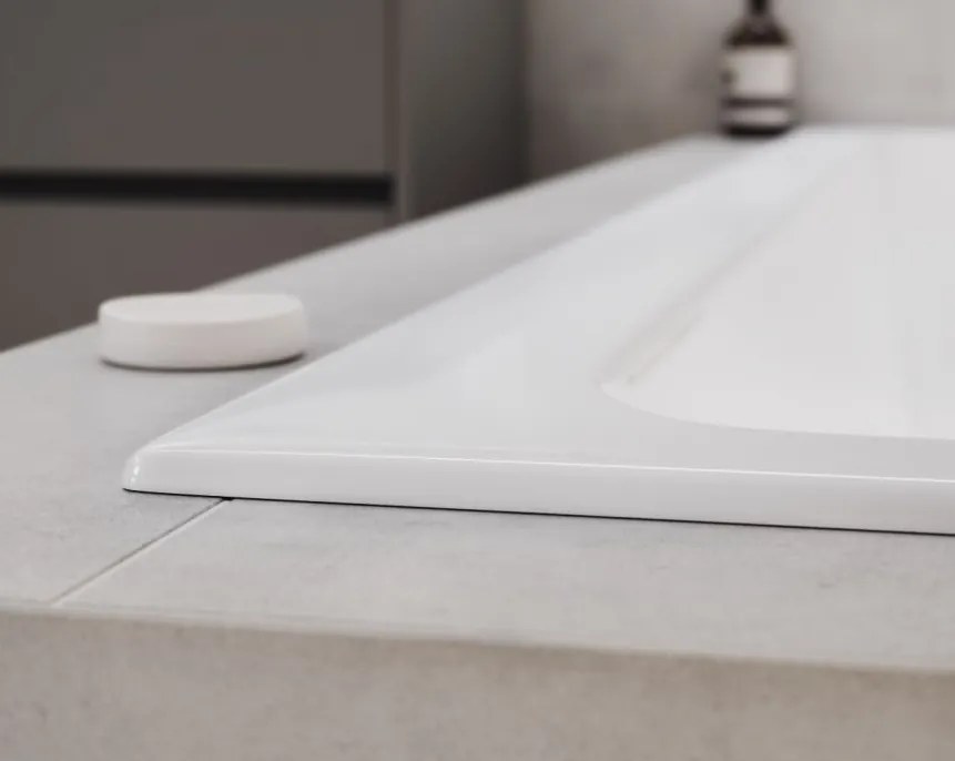 Cersanit Crea slim akrylátová vana 170x75cm + nožičky, S301-226
