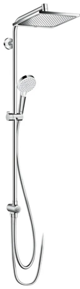 Hansgrohe Crometta E, Showerpipe 240 1jet EcoSmart 9 l/min Reno, chromová, HAN-27289000