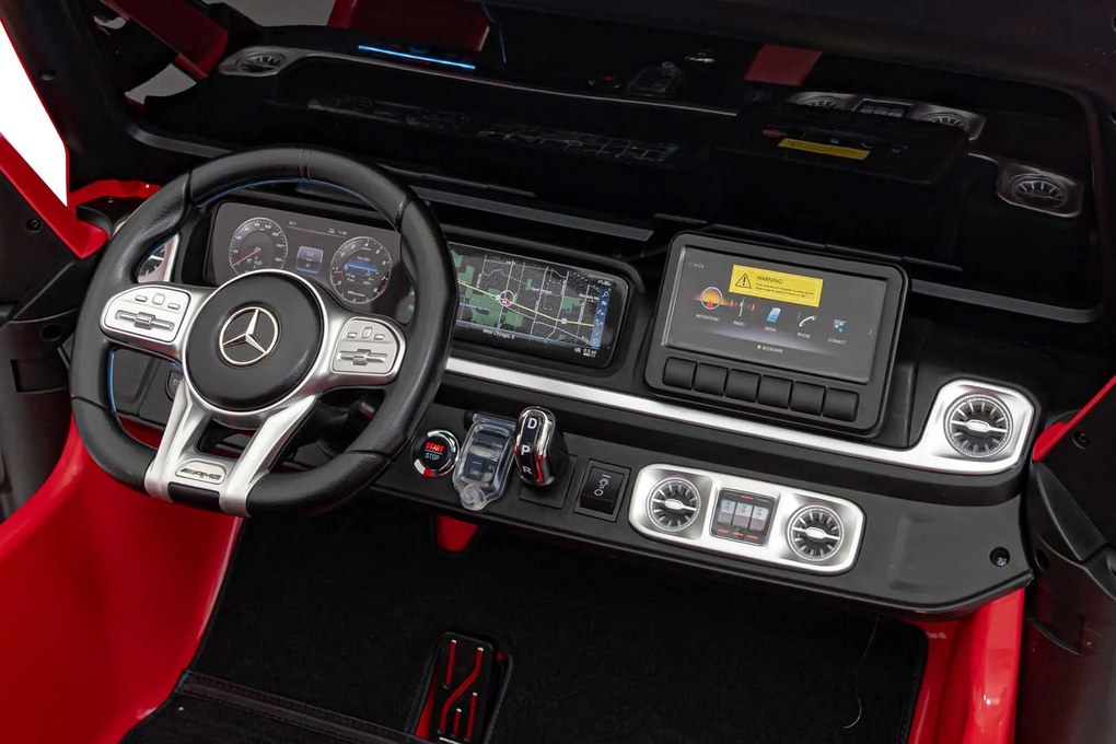Ramiz Auto Mercedes Benz G63 AMG XXL červené