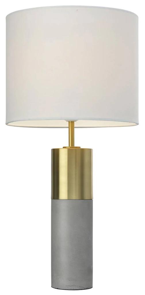 Villeroy & Boch Turin stolní lampa, beton 25 cm
