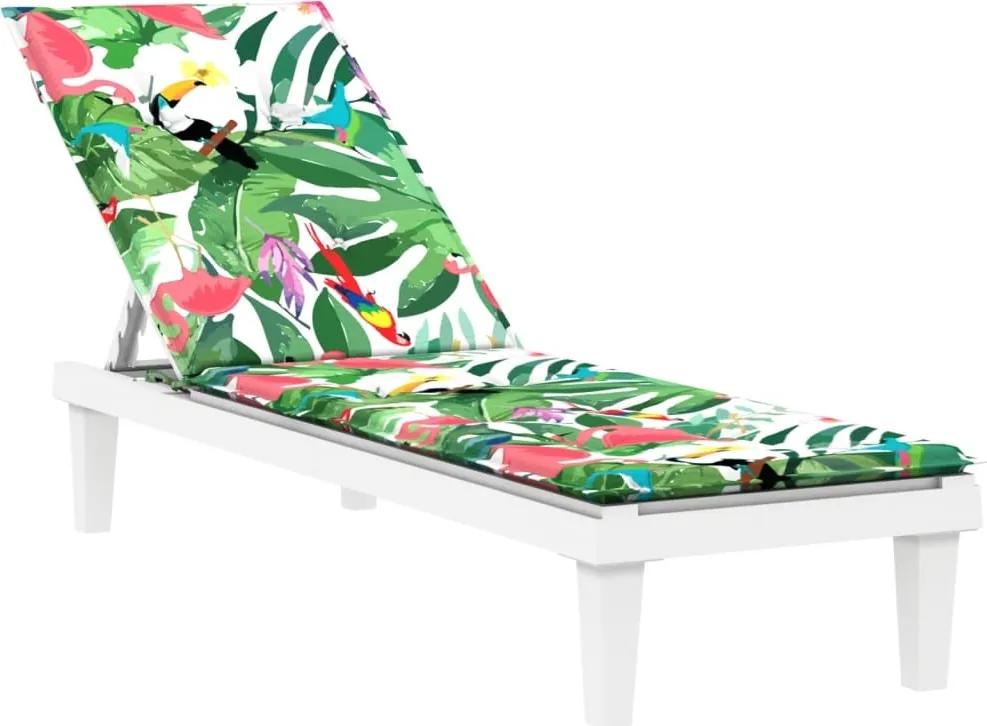 vidaXL Poduška na polohovací židli (75+105) x 50 x 3 cm [361379] Barva: Růžová